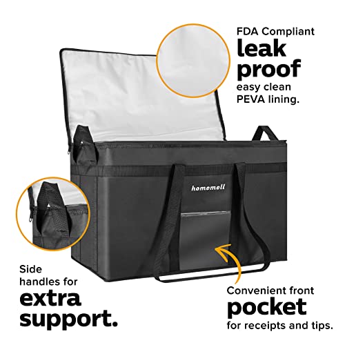 Homemell Insulated Bags - 3 Large Bags