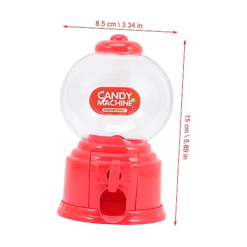 Candy Grab Machines 2 Pcs Mini sugar machine claw machine for snack vending machine small gum machine candy machine amazing world of gumball abs candy dispenser miniature