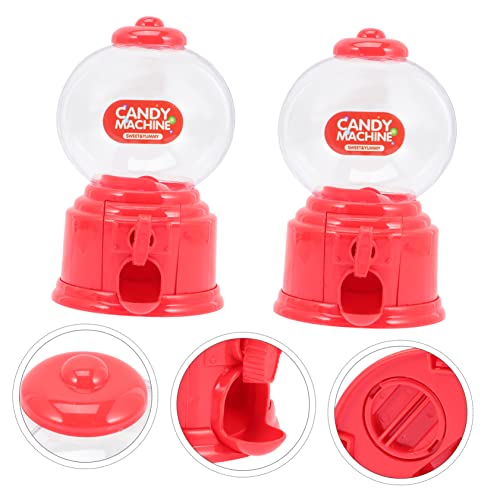 Candy Grab Machines 2 Pcs Mini sugar machine claw machine for snack vending machine small gum machine candy machine amazing world of gumball abs candy dispenser miniature