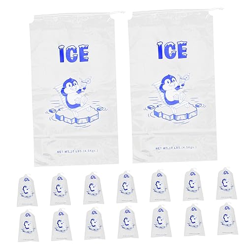 Portable Refrigerator portable refrigerator ice bag plastic ice cubes 50pcs Plastic Ice Cubes