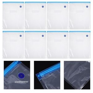 Vacuum Seal Bags Vacuum Sealer Zipper Bags 10pcs sous Vide Bags Reusable Food Storage Bags for Sous Vide Food Storage Food Prep Food Storage Bags