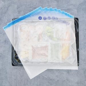 Vacuum Seal Bags Vacuum Sealer Zipper Bags 10pcs sous Vide Bags Reusable Food Storage Bags for Sous Vide Food Storage Food Prep Food Storage Bags