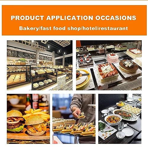 12-Tier Bakery Rack Commercial Sheet Pan Rack with Brake Wheels for Kitchen Restaurant and Pizzeria Commercial Bread Pan Cooling Racks for Cooking and Baking