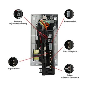 Coin Selector for Arcade Vending Machine Comparative Anti Interference CPU Controlled Coin Acceptor