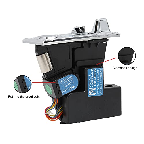 Coin Selector for Arcade Vending Machine Comparative Anti Interference CPU Controlled Coin Acceptor