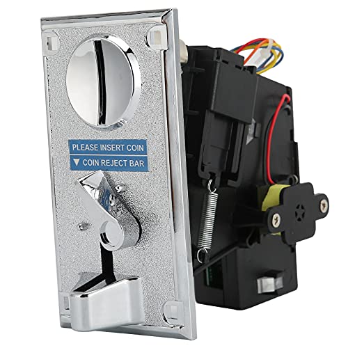 GOWENIC Coin Acceptor with Anti Interference CPU Program Control, Accurate Scoring, Easy to Use, for Arcade Game Machine