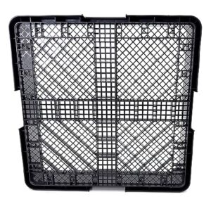 Farag Janitorial Flatware Rack for Commercial Dishwasher | Full Size Combination | Polypropylene | Gray