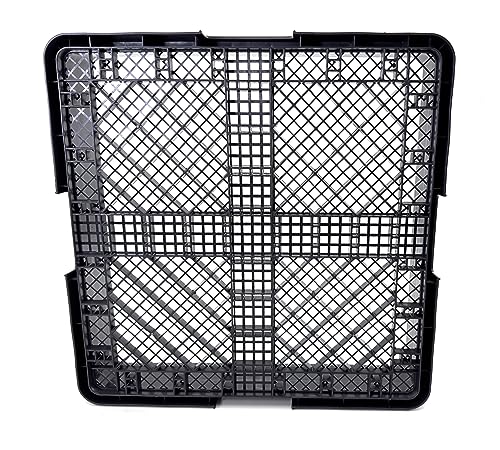 Farag Janitorial Flatware Rack for Commercial Dishwasher | Full Size Combination | Polypropylene | Gray