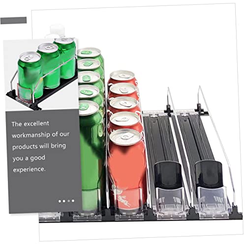 BESTonZON drink manager soda dispenser display fridge bottle can organizer drink replenishment pusher drink pusher a vending machine Drink Plastic Replenishment Pusher hydrating push hands