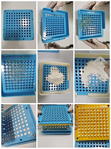 Powder Filling Machine 00Size Lab Trays Hand Movement (100 Holes 00Size)