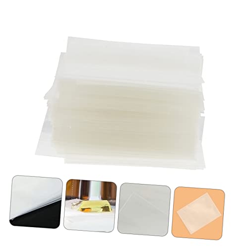 Mobestech 2000pcs Wrap Plastic Packaging Bags Clear Packaging Bags Heat Shrink Film Wrapping Bags Plastic Heat Wrap Shrinkable Wrapping Bag Heat Shrink Film Bags Shrink Bag Pvc CD