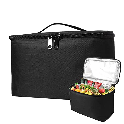 Food Cooler Bag,High Capacity Insulated Catering Bag - Reusable Catering Supplies for Camping, Hot and Cool Food, Drinks, Beverage, Fruit, Vegetable Ice