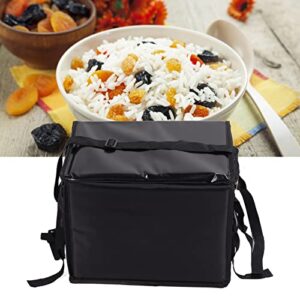 YOUTHINK Waterproof Multi Layer Design Large Capacity Food Delivery Bag with Cushioning Effect, Internal Support Structure for Backpack, Oxford Cloth, Resin, 10L Capacity