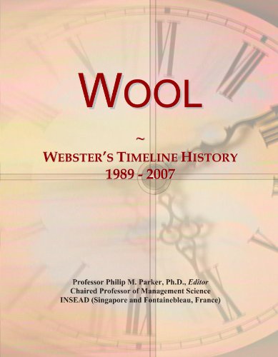 Wool: Webster's Timeline History, 1989 - 2007