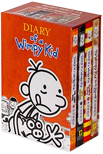 Diary of a Wimpy Kid Box of Books (911 plus DIY)