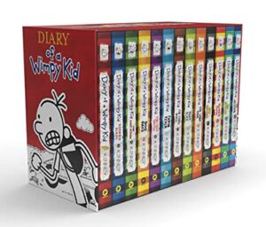 diary of a wimpy kid box of books (1-13)