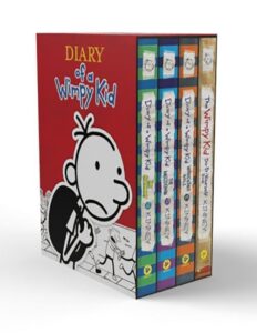 diary of a wimpy kid box of books (12-14 plus diy)