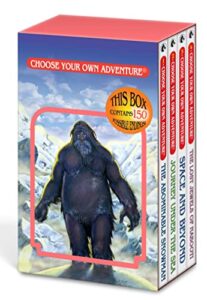 choose your own adventure 4-book boxed set #1 (the abominable snowman, journey under the sea, space and beyond, the lost jewels of nabooti)