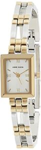 anne klein women's 104899svtt two-tone dress watch