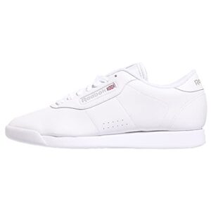 Reebok women's Princess Fashion Sneaker, White, 8.5 US