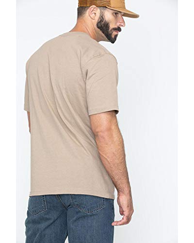 CarharttMenLoose Fit Heavyweight Short-Sleeve Pocket T-ShirtDesertLarge