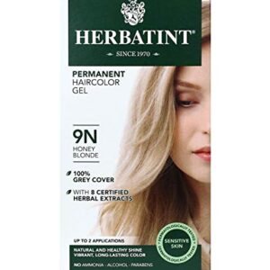 Herbatint Permanent Haircolor Gel, 9N Honey Blonde, 4.56 Ounce