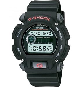 casio men's g-shock dw9052-1v shock resistant black resin sport watch