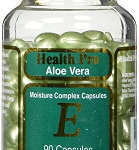 Aloe Vera & Vitamin E Skin Oil, 90 green Capsules