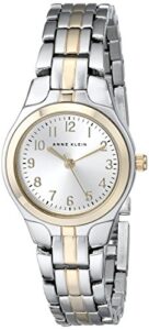 anne klein women's 105491svtt two-tone dress watch