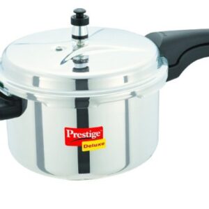 Prestige Pressure Cooker, 6.5 L, Silver