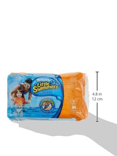 Huggies Little Swimmers Disposable Swimpants, Size M (24-34 lb), 11 ct