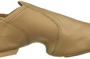 Capezio Women's E-Series Jazz Slip On Shoe, Caramel, 11