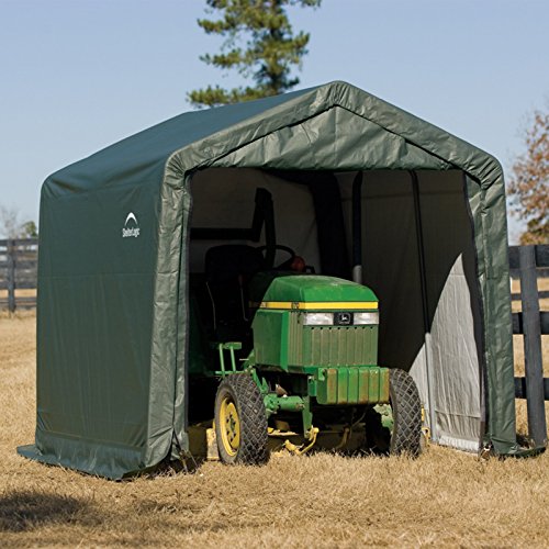 ShelterLogic Ultra Shed - Peak Style, 16Ft.L x 10Ft.W x 8Ft.H, Model Number 72823