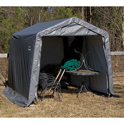 ShelterLogic Ultra Shed - Peak Style, 12Ft.L x 11Ft.W x 10Ft.H, Model Number 71813