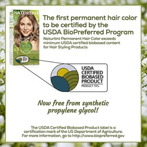 Naturtint Permanent Hair Color 8N Wheat Germ Blonde (Pack of 6), Ammonia Free, Vegan, Cruelty Free, up to 100% Gray Coverage, Long Lasting Results