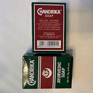 Chandrika Bath and Body Ayurvedic Bar Soap, Pack of 10 - DIRECT FROM CHANDRIKA - AUTHORIZED IMPORTERS AND DISTRIBUTORS. OF ORIGINAL CHANDRIKA LINE