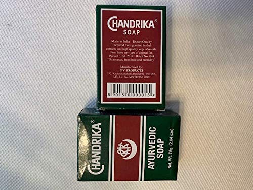 Chandrika Bath and Body Ayurvedic Bar Soap, Pack of 10 - DIRECT FROM CHANDRIKA - AUTHORIZED IMPORTERS AND DISTRIBUTORS. OF ORIGINAL CHANDRIKA LINE