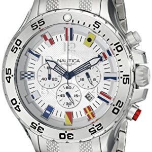 Nautica Men's N20503G NST Stainless Steel Watch