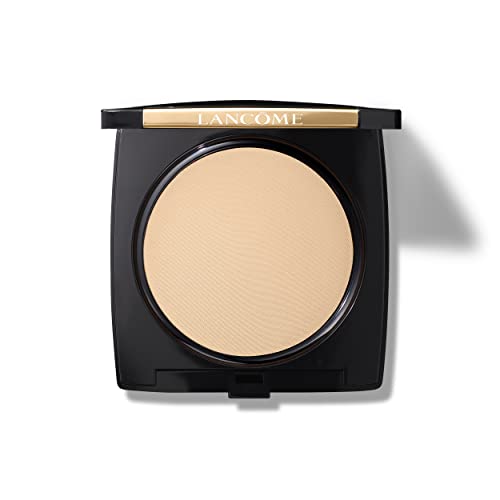 Lancôme Dual Finish Powder Foundation - Buildable Sheer to Full Coverage Foundation - Natural Matte Finish - 340 Nu III Neutral