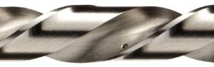 Chicago Latrobe 69881 150L Left-Hand (Reverse) Flute High-Speed Steel Jobber Length Drill Bit Set, Uncoated, 118 Degree Conventional Point, 15-Piece