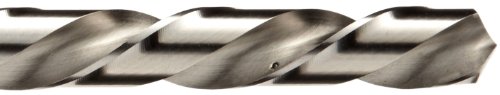 Chicago Latrobe 69881 150L Left-Hand (Reverse) Flute High-Speed Steel Jobber Length Drill Bit Set, Uncoated, 118 Degree Conventional Point, 15-Piece