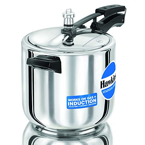 Hawkins Pressure Cooker, 6 L, Silver