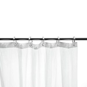 homz shower liner, 70inx72in, clear