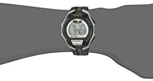 Timex Men's T5K412 Ironman Classic 30 Oversized Black/Silver-Tone Resin Strap Watch