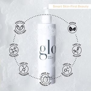 Glo Skin Beauty Purifying Gel Cleanser - Salicylic Acid Face Wash Targets Clogged Pores, Excess Oil & Breakouts - Gently Exfoliates and Minimizes the Appearance of Fine Lines