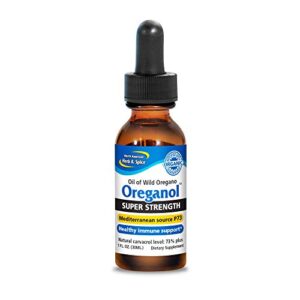 north american herb & spice super strength oreganol p73-1 fl. oz. - immune system support - certified organic, wild oregano - 285% more potent than regular strength - non-gmo - 194 servings