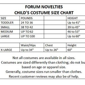 Forum Novelties Plush Skunk Child Costume, Medium