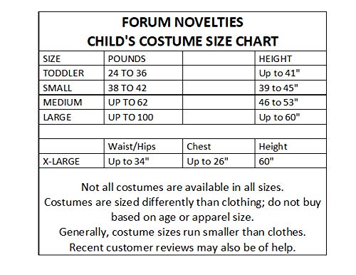 Forum Novelties Plush Skunk Child Costume, Medium