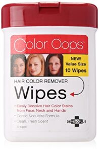 color oops hair color removing wipes (10 count)