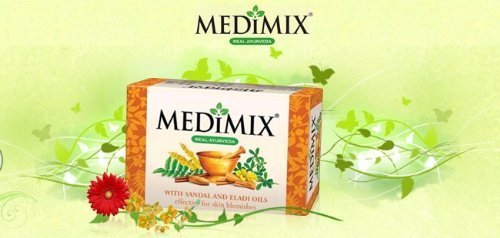 New Medimix Soap with Sandal and Eladi oils, effective for skin blemishes (pack of 6)